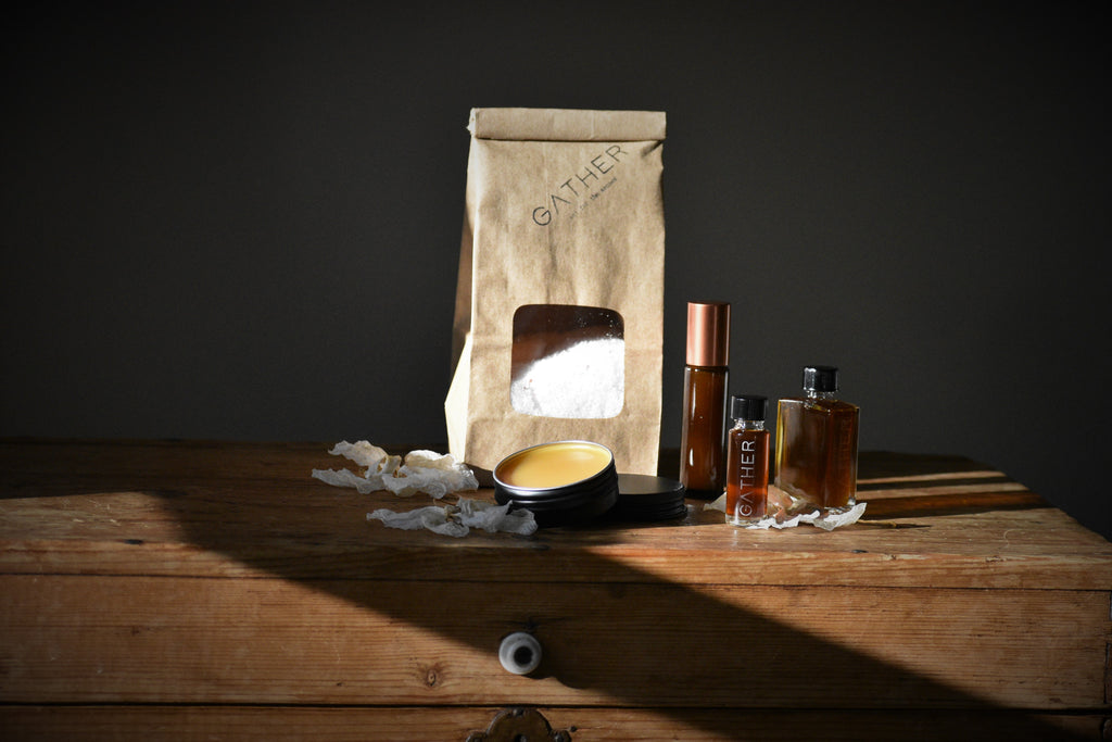 WINTER SOLACE SALT SOAK - lemon verbena - – GATHER