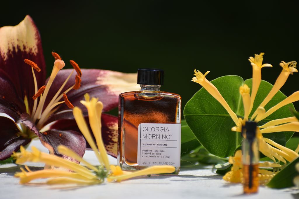 GEORGIA MORNING | Natural Botanical Perfume | Sunshowers, Lilies, Sout ...