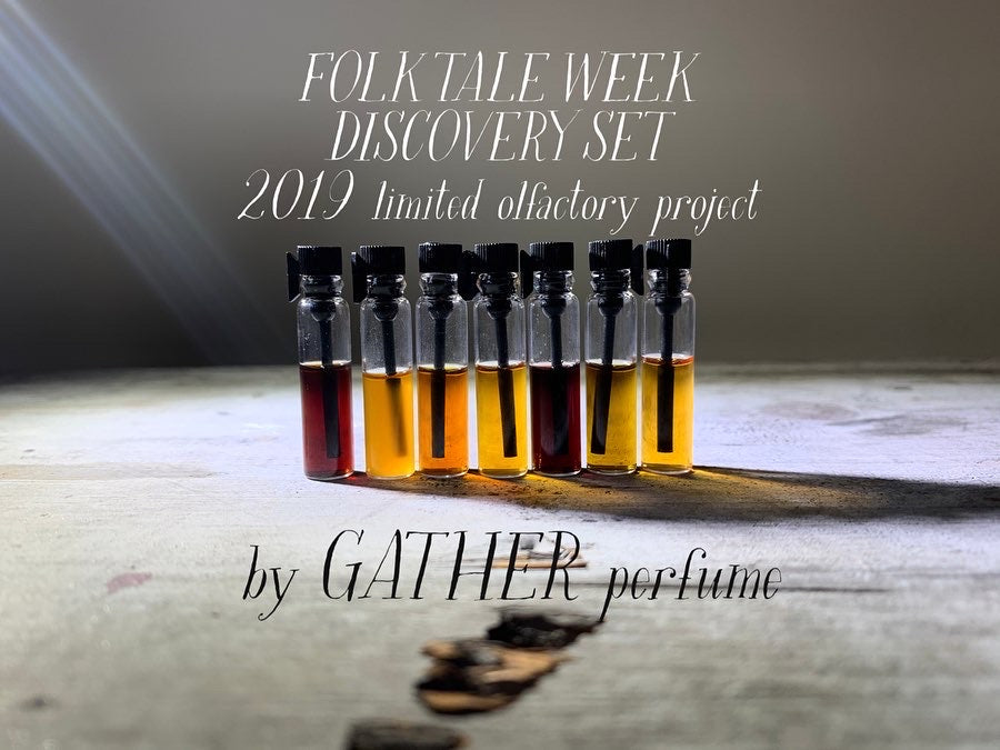 FOLK TALE WEEK | 7 PERFUME PROMPTS | Studio Sketch Sampler, VERY LIMIT ...
